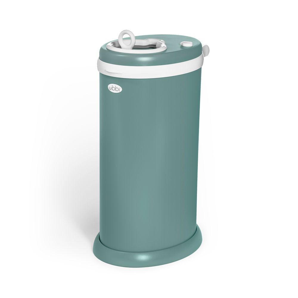 Ubbi Diaper Pail Open Water – matte – Bloom Connect HK